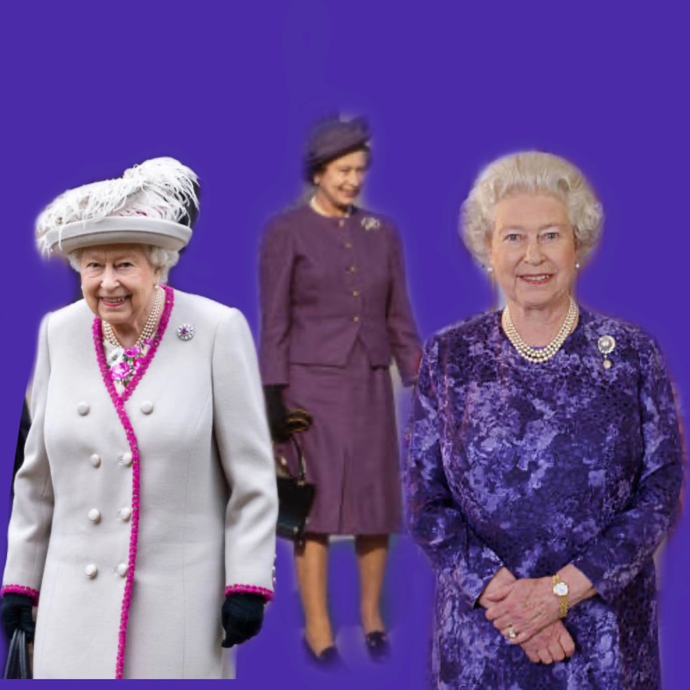Purple “Reign”, Elizabeth II’s Style
