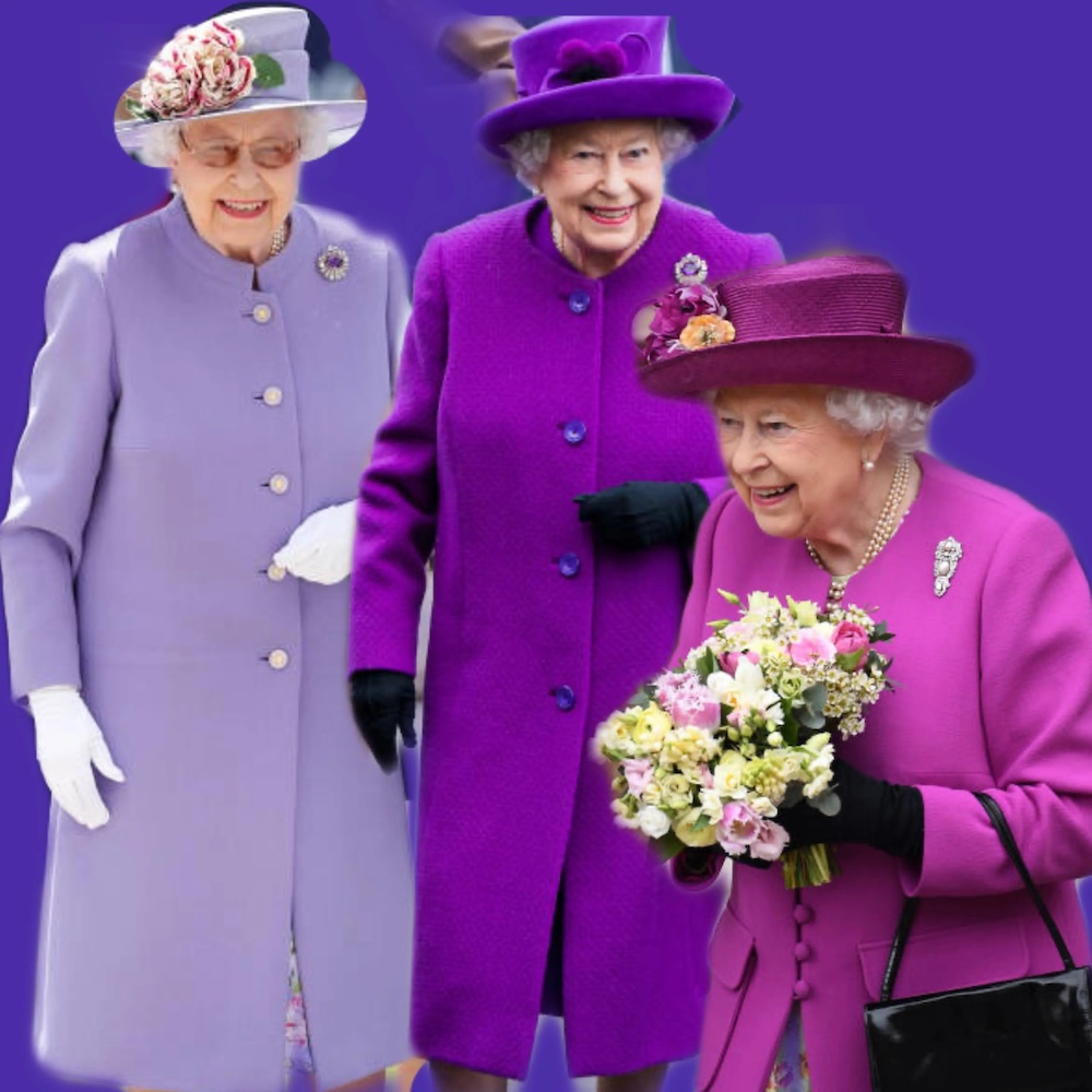 Purple “Reign”, Elizabeth II’s Style