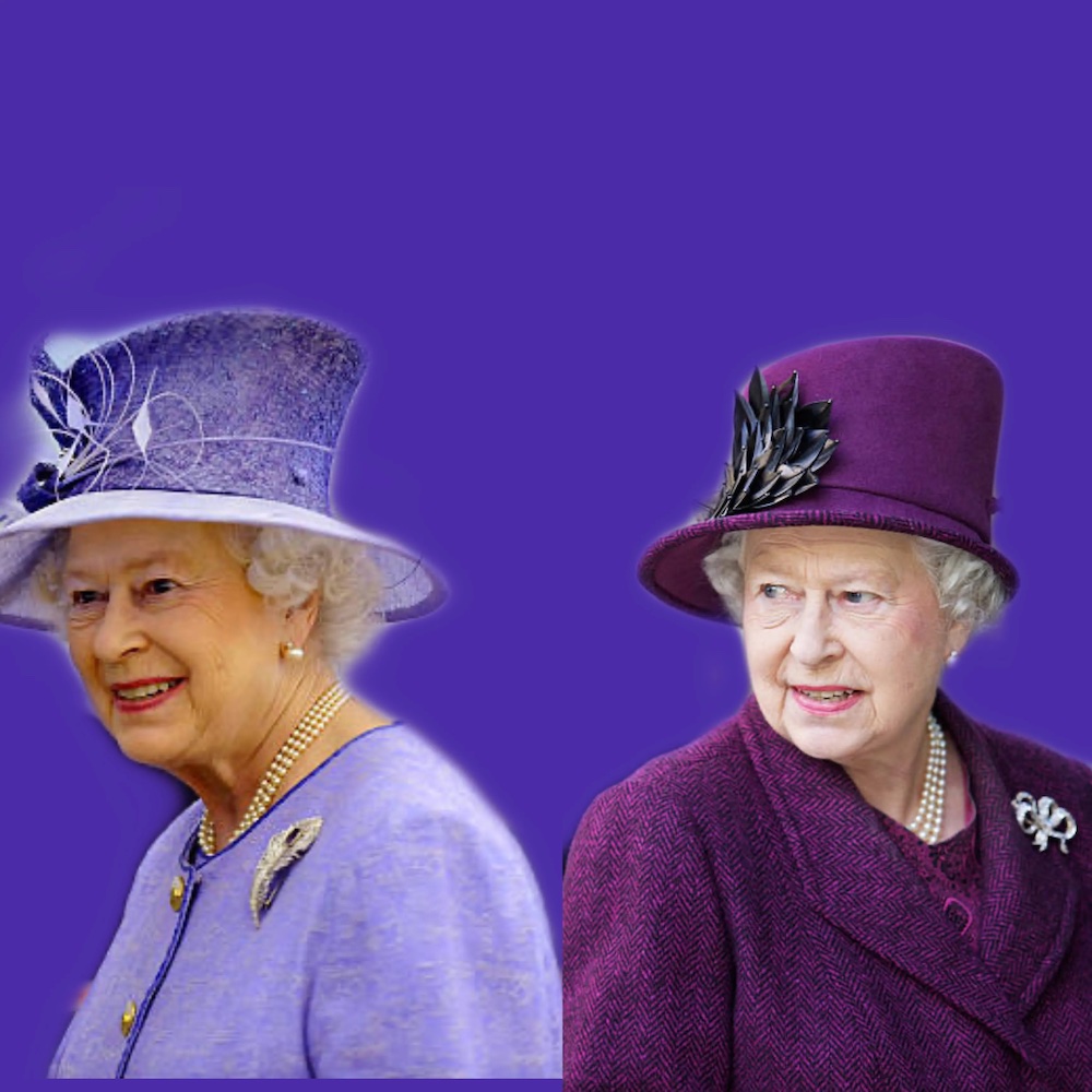 Purple “Reign”, Elizabeth II’s Style