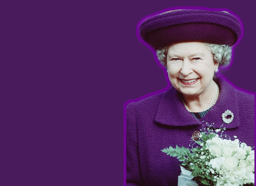 Purple “Reign”, Elizabeth II’s Style