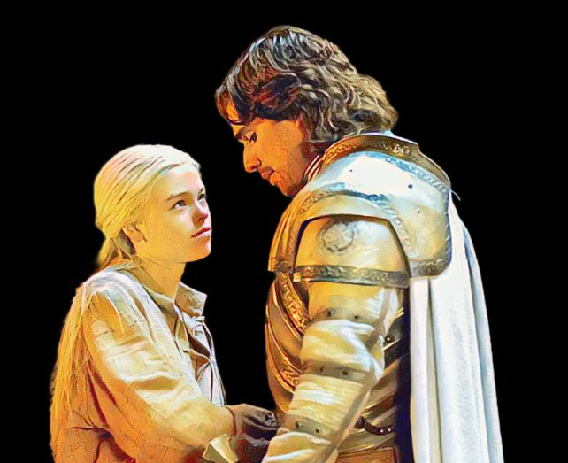 About Ser Harwin Strong and Rhaenyra Targaryen