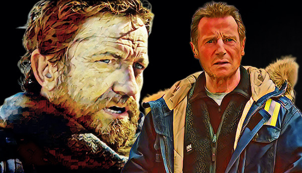 The screen personas of Gerard Butler and Liam Neeson