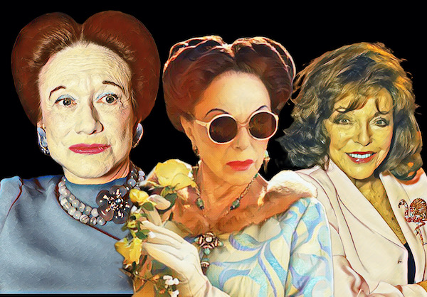 Joan Collins is now Wallis Simpson in The Bitter End