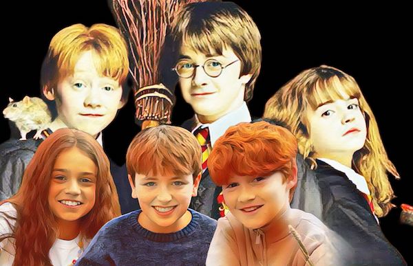 Harry Potter Ron Weasley E Hermione Granger Ano 2